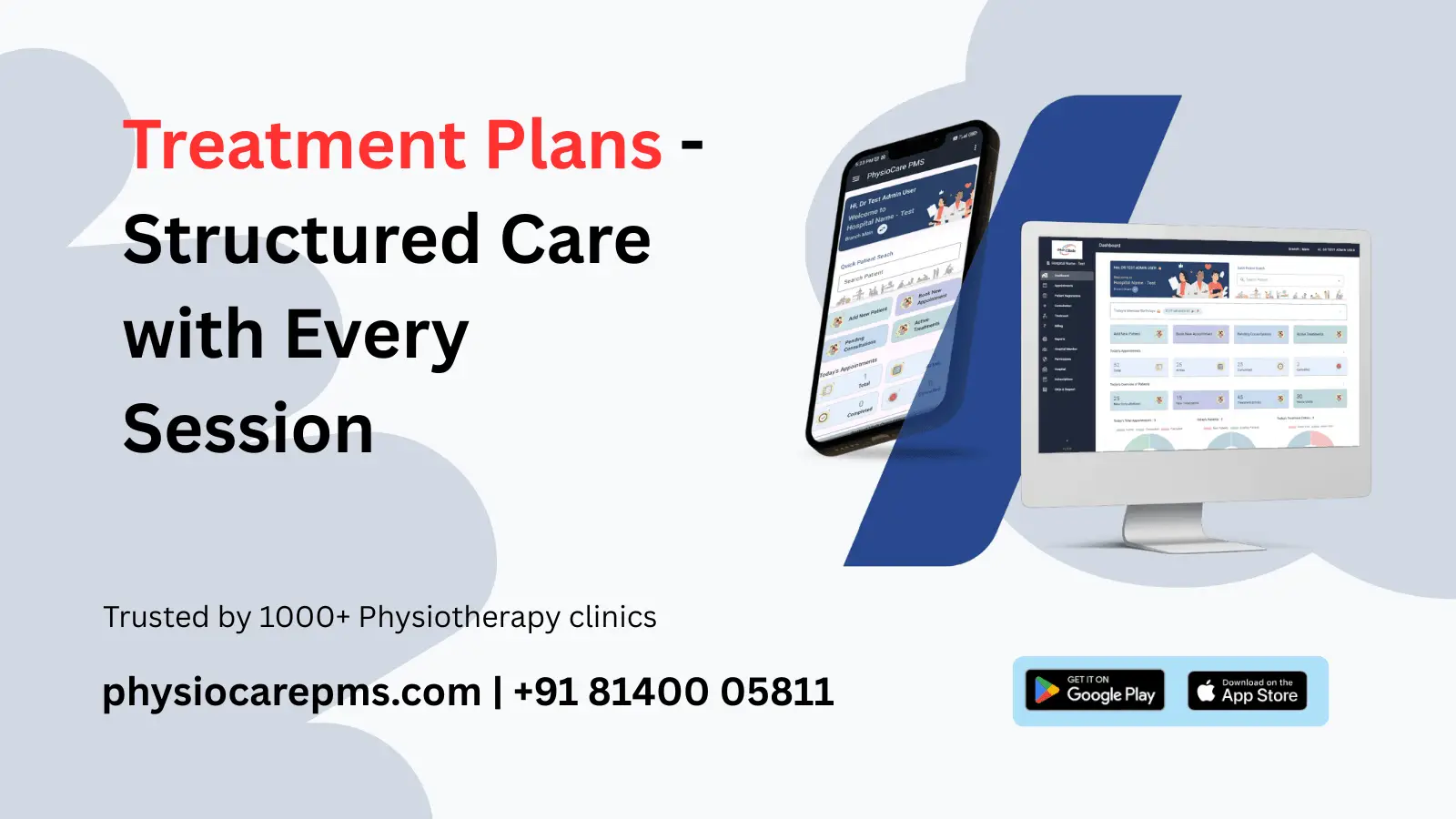 Physiotherapy Treatment Plan Software | PhysioCare PMS